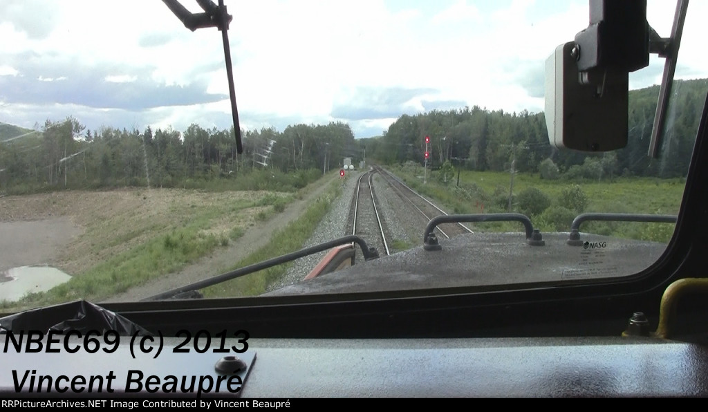 (In Cab) CN 2283 on the 308 Eastbound